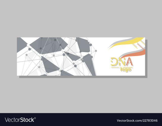 Free: Dna molecule brochure template flyer layout vector image - nohat.cc