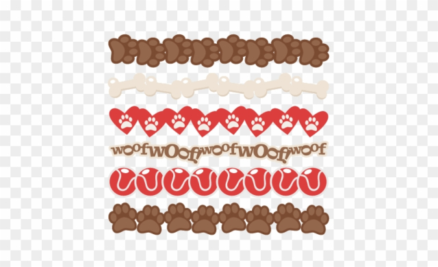 Free: Dog Borders Svg Scrapbook Cut File Cute Clipart Files ...