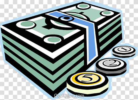 Free: dollar bills and coins Royalty Free Vector Clip Art illustration ...
