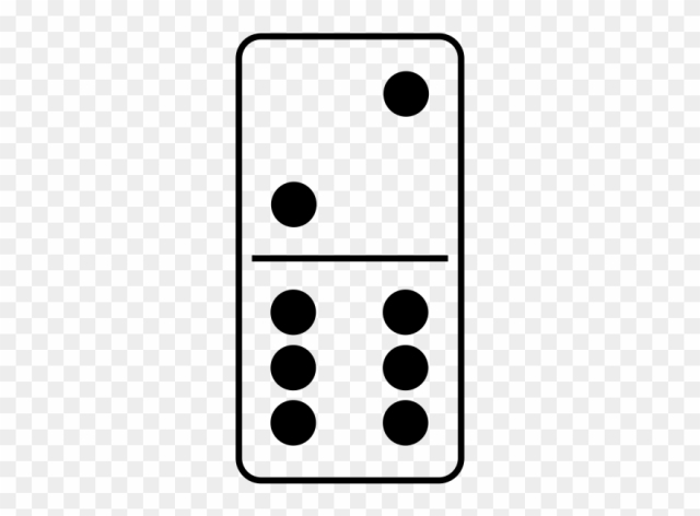 Free: Dominoes Png - Black And White Domino Clipart Transparent Png ...