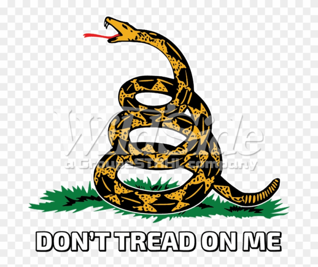 Free: Don't Tread On Me With Snake - Don T Tread On Me Snake Png ...