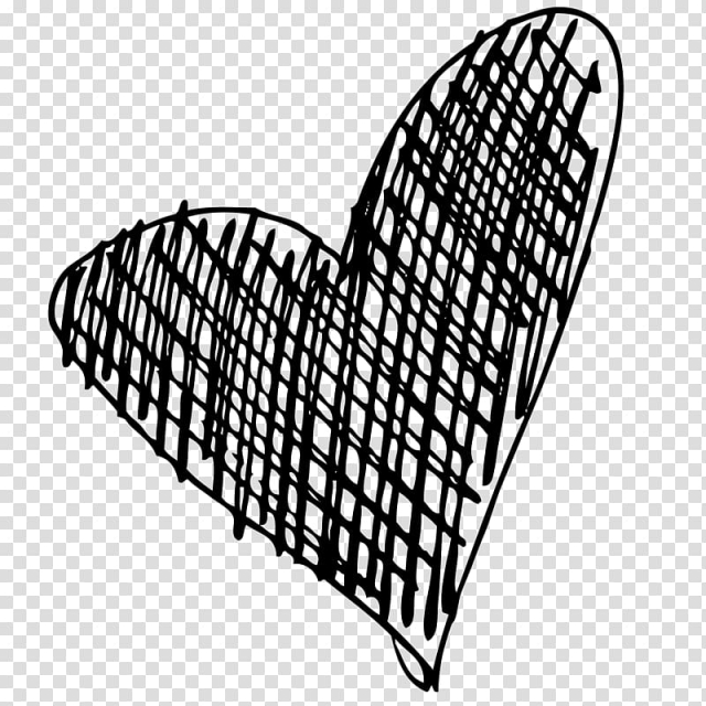Free: Doodle Heart Out Drawing, heart transparent background PNG ...