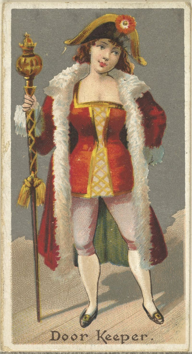 Free: Door Keeper, from the Occupations | Free Photo - rawpixel - nohat.cc