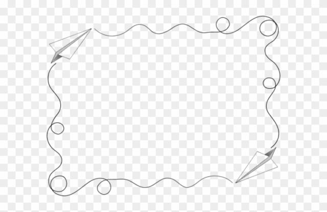 Free: Download Airplane Page Border Clipart Airplane Borders - Paper ...