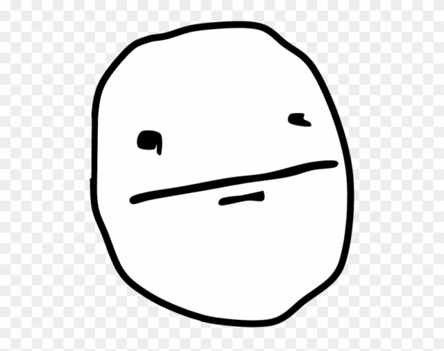 Free: Download And Use Poker Face Png Clipart Image - Poker Face No ...