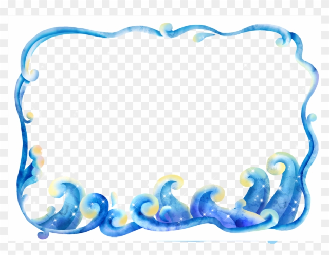 Free: Download Clip Art - Waves Border Png - nohat.cc