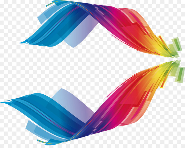 Free: Download - Creative Colorful Line border vector image - nohat.cc