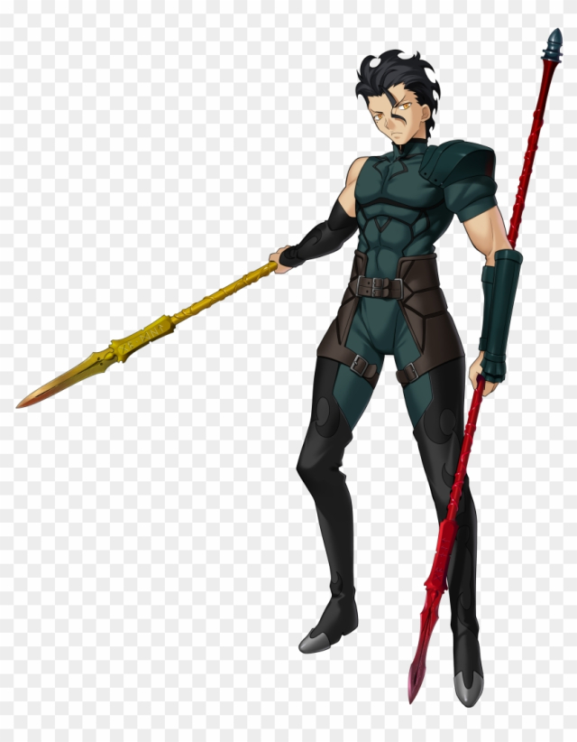 Free: Download Png - Fate Zero Lancer, Transparent Png - 3937x5178 ...