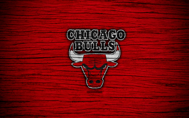 Free: Download wallpapers 4k, Chicago Bulls, NBA, wooden texture, red ...