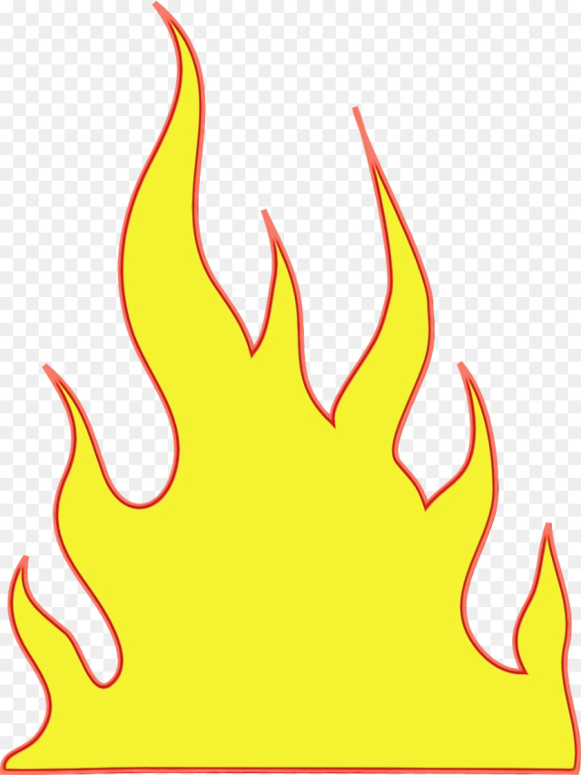 Free: Drawing, Flame, Fire, Yellow, Line PNG - nohat.cc