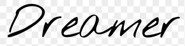 Free: Dreamer word png, simple typography | Free PNG - rawpixel - nohat.cc