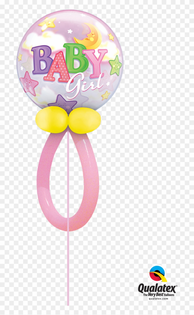 Free: Dummy Balloon Pink - Baby Girl Bubbles - nohat.cc