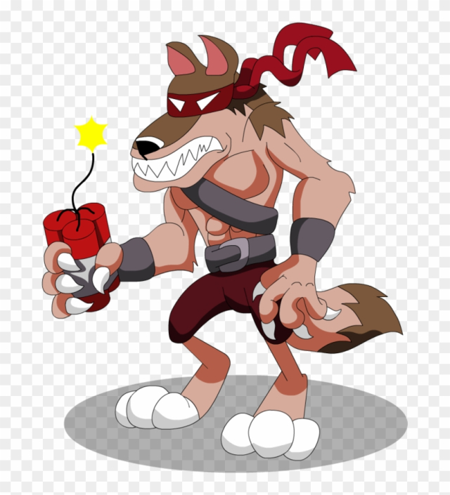 Free: Dynamite Wolf By Gregtoon07 - Cartoon - nohat.cc