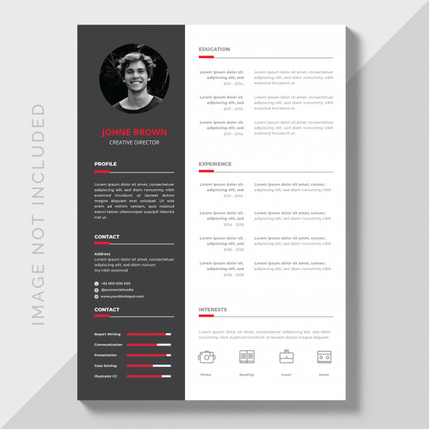 Free: Editable cv format download Free Vector - nohat.cc