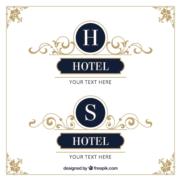 Free: Elegant Hotel Logo Templates - nohat.cc