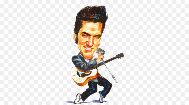 Elvis Cartoon Drawing