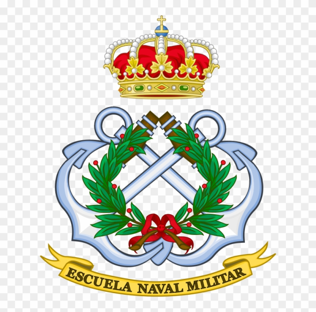 Free: Emblem Of The Spanish Naval Military Academy - Nature Protection ...
