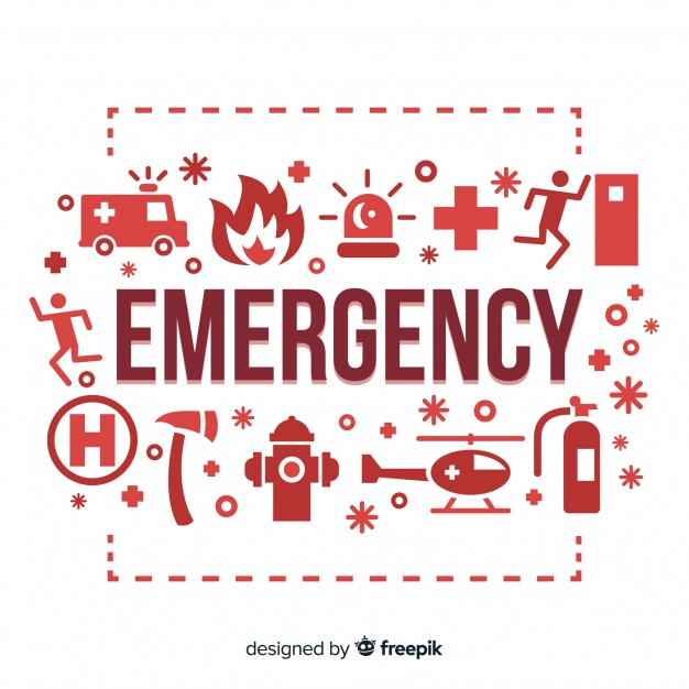 Free: Emergency word concept background - nohat.cc