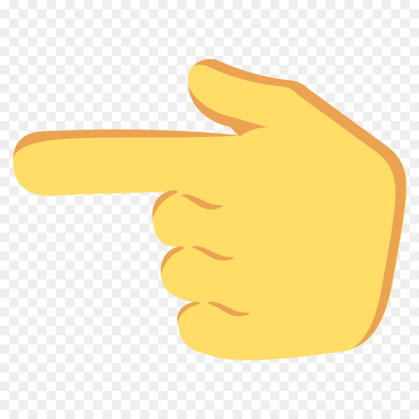 Free: Emoji Discord Hand Index finger Emoticon - pointing - nohat.cc