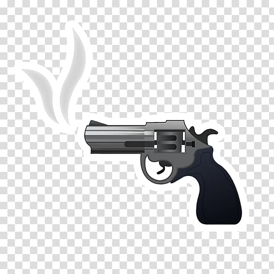 Free: Emoji Handgun Revolver Pistol, Emoji transparent background PNG ...