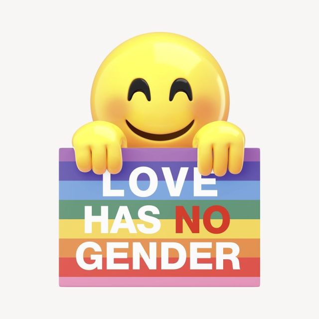 Free: Emoji holding LGBT sign mockup, | Free PSD Mockup - rawpixel ...