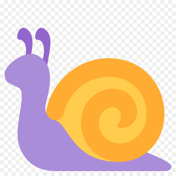 Free: Emojipedia Snail Text messaging Sticker - Snail - nohat.cc