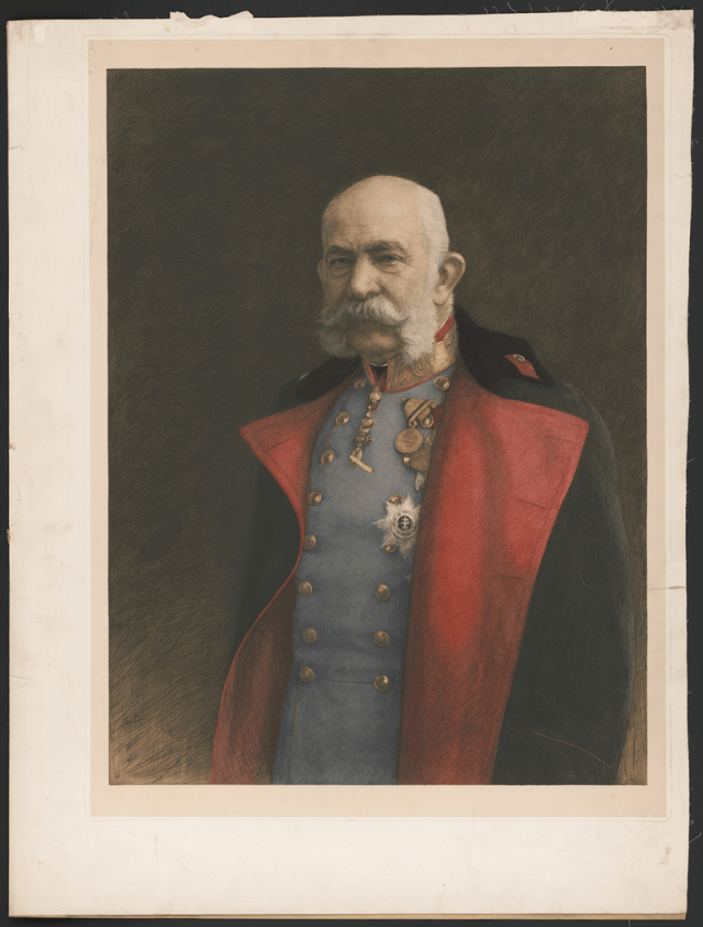 Free: [Emperor Franz-Joseph of Austria-Hungary, half-length | Free ...