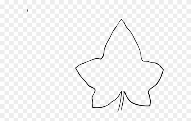 Free: Empty Leaf Clip Art - Leaf - nohat.cc