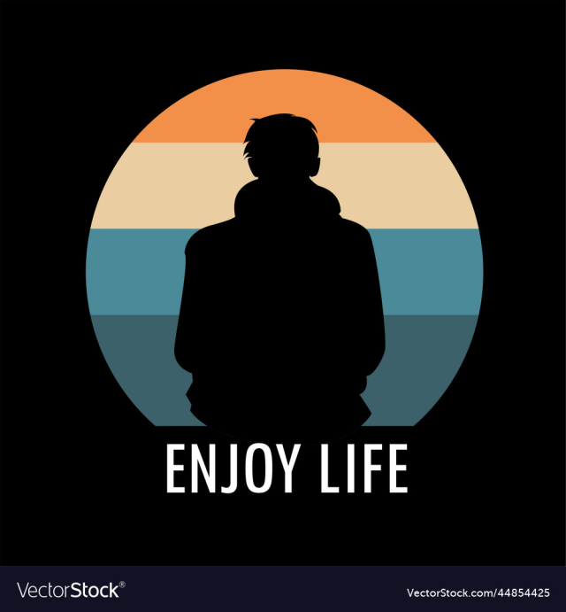 Free: enjoy life typography for t shirt design premium - nohat.cc