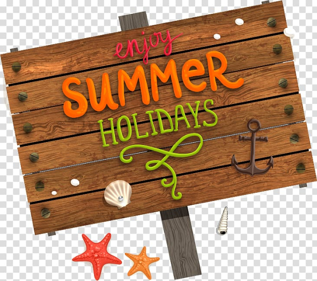 Free: Enjoy Summer Hlidays signboard, Summer vacation Beach, beach ...
