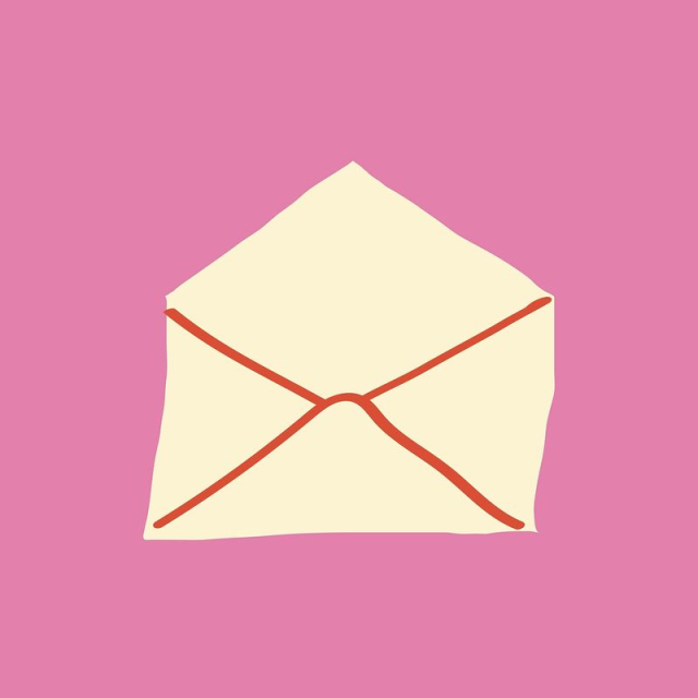 Free: Envelope sticker, cute doodle in colorful | Free Vector ...