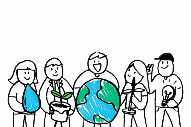 Free: Environment doodle vector, reforestation… | Free stock ...