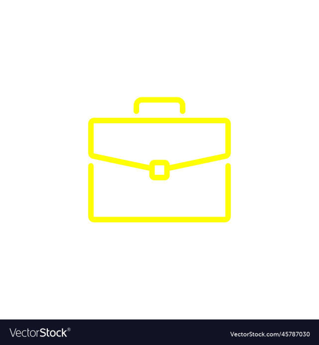 Free: eps10 yellow briefcase abstract line art - nohat.cc