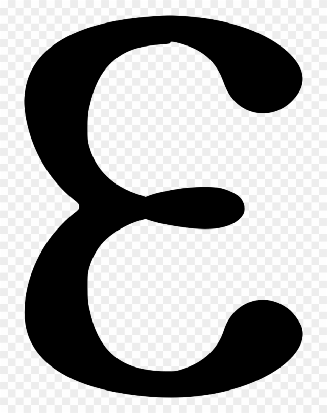 Free: Epsilon Greek Alphabet Math Geometry Comments - Geometry - nohat.cc