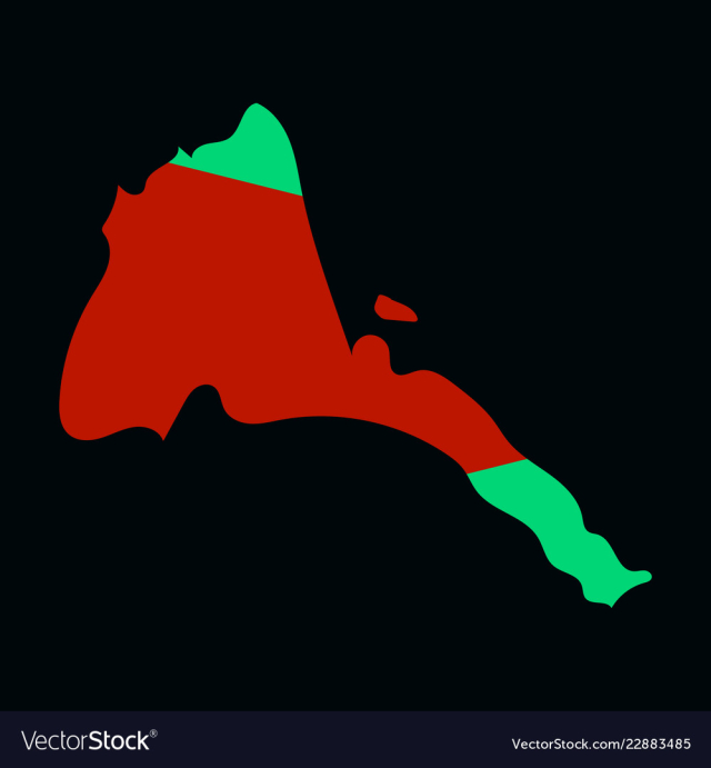 Free: Eritrea map high detailed silhouette isolated on vector image - nohat.cc