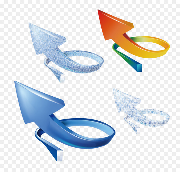 Free: Euclidean vector Arrow Clip art - Creative arrow - nohat.cc