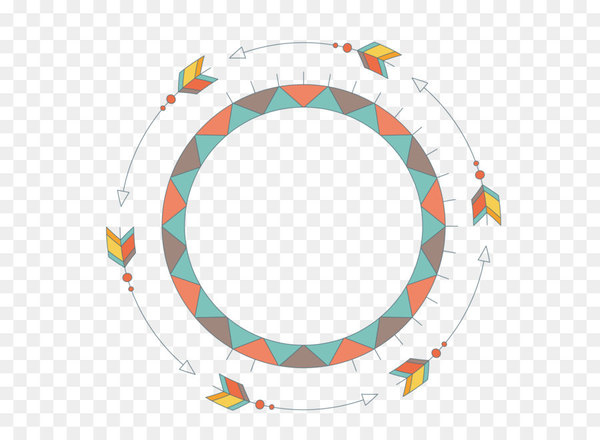 Free: Euclidean vector Drawing - Vector round arrow - nohat.cc