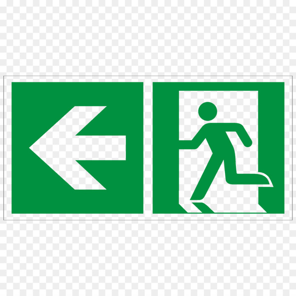 Free: Exit sign Emergency exit Direction, position, or indication sign ...