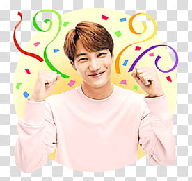 Free: EXO LINE STICKERS, EXO Kai transparent background PNG clipart ...