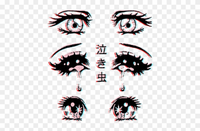 Free: Eyes 3d Anime Sad Tumblr Japan Beautiful Глаза Аниме - Sad Anime ...