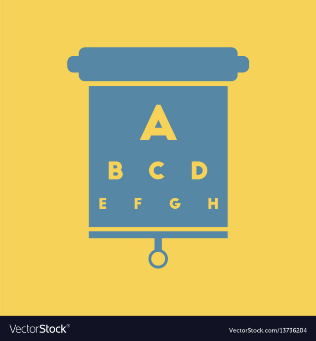 Free: Eyesight check vector image - nohat.cc