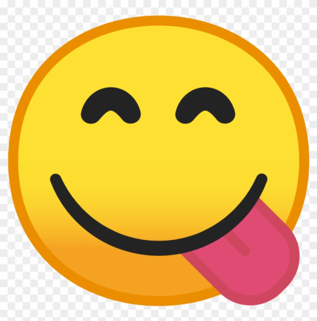 Free: Face Savoring Food Icon - Tasty Emoji - nohat.cc