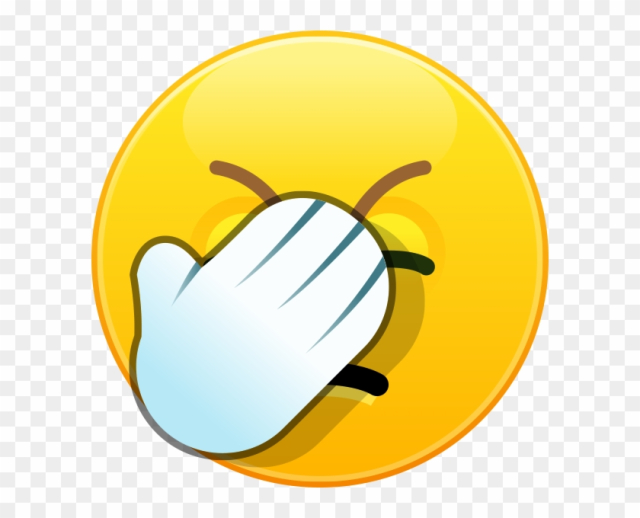 Free: Facepalm Emoticon Smiley Emoji Facebook - Emoticon Palm Face ...
