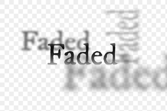 Free: Faded PNG sticker, drop shadow font | Free stock illustration ...