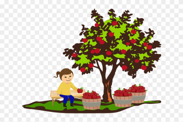Free: Fall Apple Tree Clipart - Fall Apple Tree Clip Art - nohat.cc