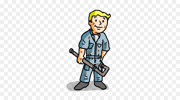 Free: Fallout 3, Fallout 4, Vault, Cartoon, Construction Worker PNG ...