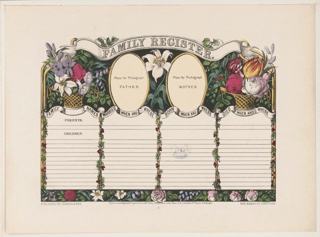 Free: Family register | Free Photo - rawpixel - nohat.cc