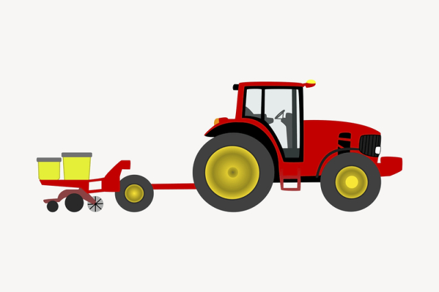 Free: Farm tractor collage element illustration | Free Vector ...