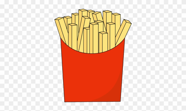 Free: Fast Food French Fries - Fast Food Clip Art - nohat.cc