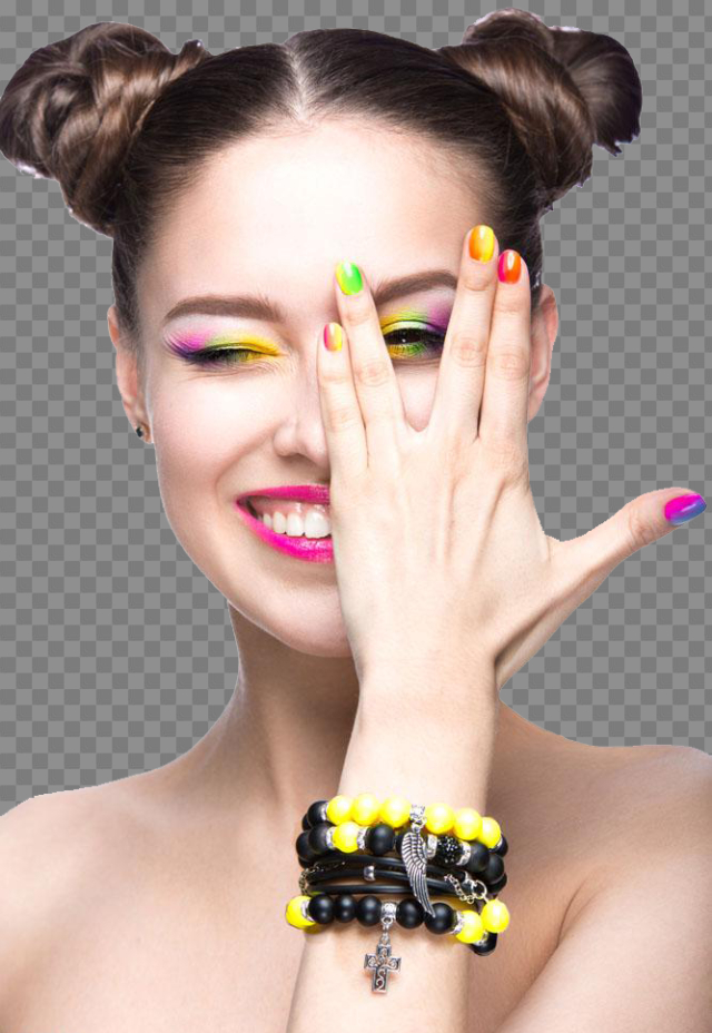 Free: Female Face Transparent Background PNG - nohat.cc